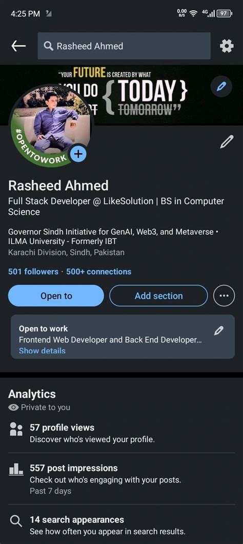 Rasheed Ahmed On Linkedin Alhamdulillah Alhamdulillah I Have Completed 500 Connections Today