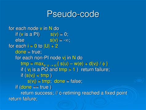 Ppt Continuous Retiming Powerpoint Presentation Free Download Id3222136