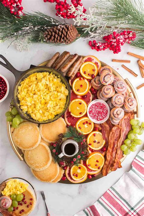 Christmas Brunch Board • Pancake Recipes