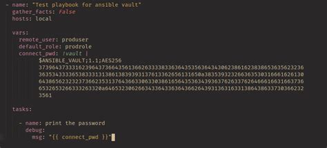 Use Ansible Vault To Protect Sensitive Playbook Data Ostechnix
