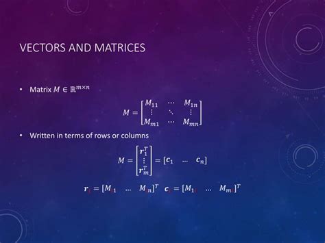 Linear Algebra With Optimization Pptx Physics Science