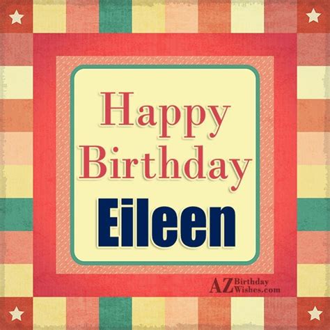 Happy Birthday Eileen
