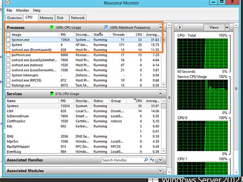 Domain Controller Windows Server 2012 R2 Sudden Cpu Spike
