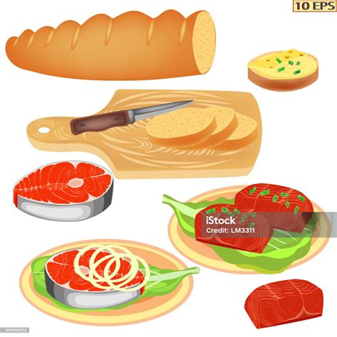 붉은 물고기의 조각입니다 연어 슬라이스를 잘라 흰색 배경에 고립 되는 연어 스테이크 벡터는 물고기의 그림 메뉴의 디자인입니다 0