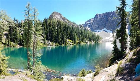 Blue Lake Trail In North Cascades National Park