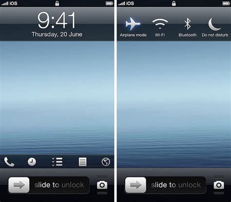 IOS 7 Concept Shows New Lock Screen Widgets Mission Control And Other Features Will They Be