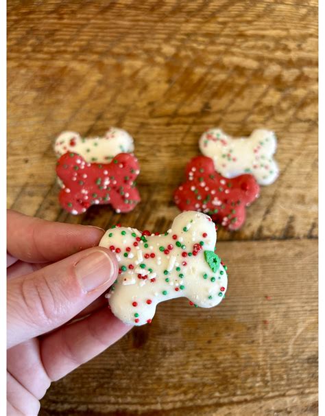 Mini Holiday White Bone Cookie Back To The Bone