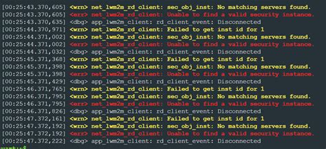 Nrf9160 Unable To Connect To Lwm2m Server After Bootstrapping
