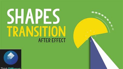 01 shape transition in after effect