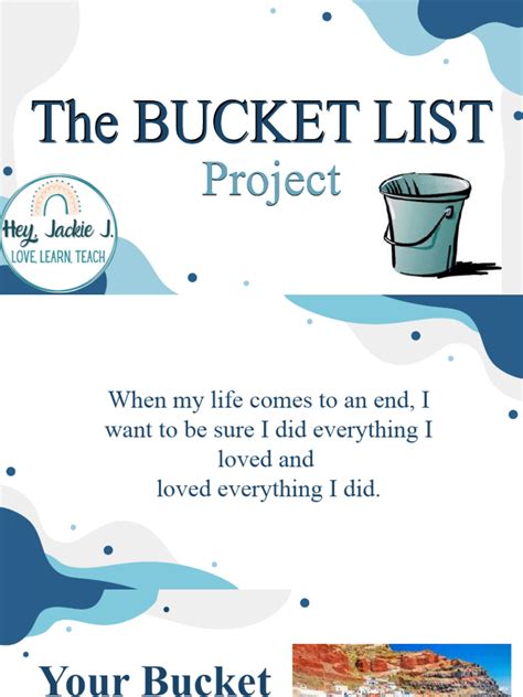 Bucket List Project Tpt 3 1 Pdf