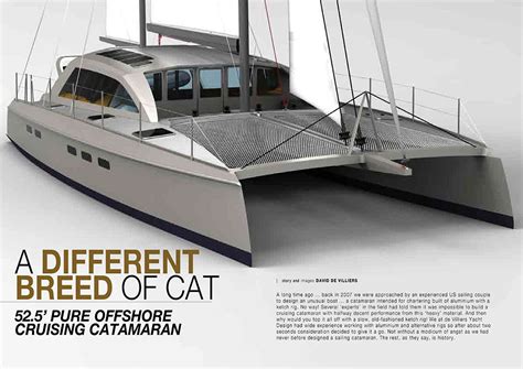 52 Foot Aluminium Cruising Catamaran Design 163 183 226 De