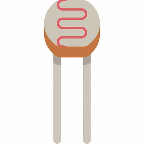 Ldr Sensor Resistor Circuit Component Icon Download On Iconfinder