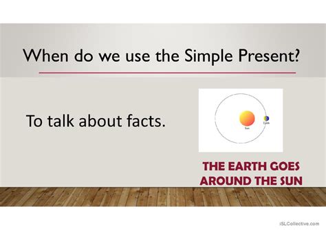Simple Present Explanation Gramma English ESL Powerpoints