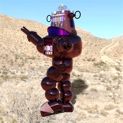 Robby The Robot Forbidden Planet Daz Content By Omni Moulage