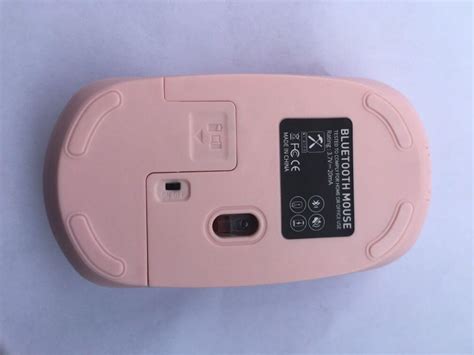 Silent Bluetooth Mouse No USB In Pastel Pink Computers Tech Parts Accessories Mouse