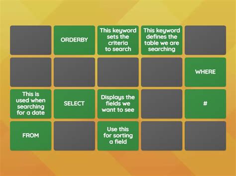 sql matching pairs