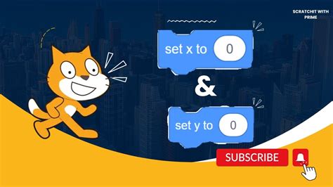 how to set x and set y position in scratch scratch tutorial scratch