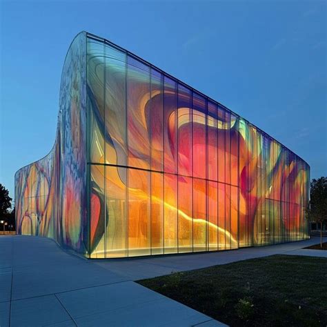 Vibrant Polycarbonate Building Design A Modern Material For Stunning