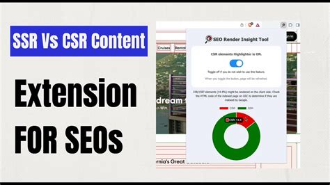 Understanding Client Vs Server Side Rendering For SEO With The Render Insight Tool YouTube