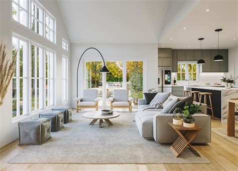 Country Farmhouse Plan With Open Living Space 22622dr Architectural