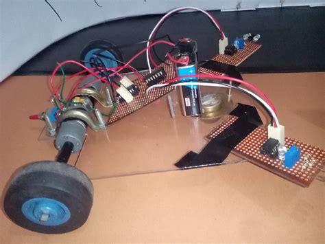 obstacle avoiding robot with ir sensors without microcontroller 6