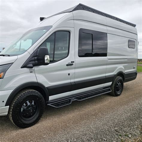 Rover Vans Side Steps For 148″ Ford Transit Vans Free Shipping