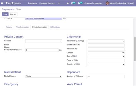 Odoo 14 Employee Odoo V14 Community Edition Book