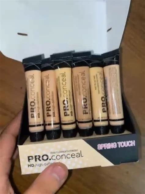 High Definition Professional Concealer 5g Oil Free Full Coverage