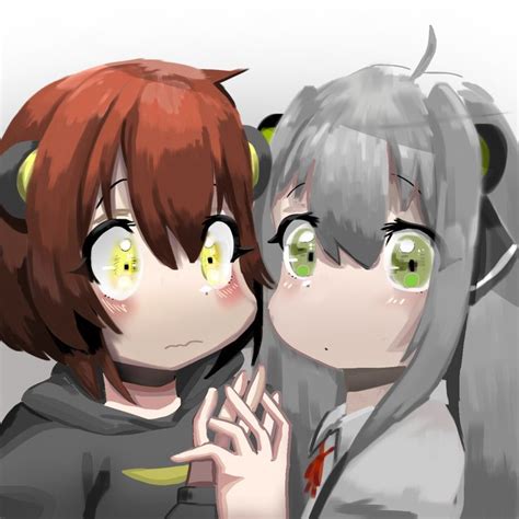 Pandaclip Pio And Chiwa Fanart Fan Art Anime Art