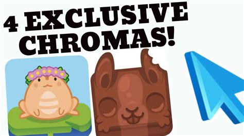 How To Get 4 Free Chromas In Blooket Youtube