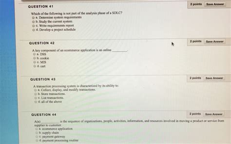 solved which of the following is not part of the analysis