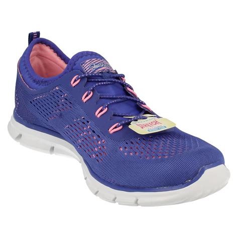 Skechers Air Cooled Memory Foam Ladies Trainers Harmony | eBay