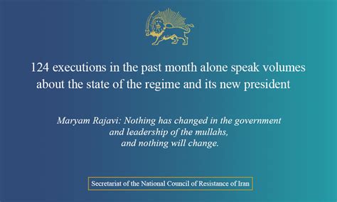 124 Executions In The Past Month Alone Speak Volumes