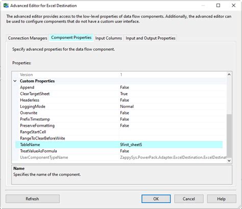 getting html table and saving in excel file with ssis powerpack excel zappysys community