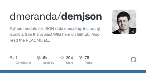 Github Dmerandademjson Python Module For Json Data Encoding