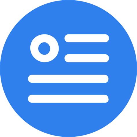 Paragraph Generic Color Fill Icon