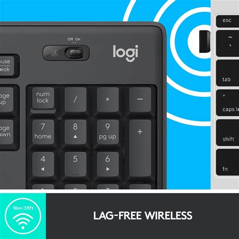 Buy Logitech MK295 Silent Wireless Keyboard Mouse Combo Spill Resistant Black Online Croma