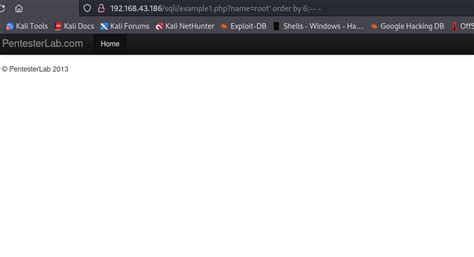 In Band Sql Injection Cyberkhalid