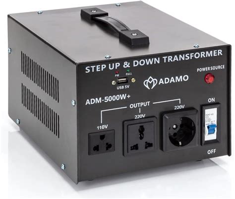 Adamo Life 5000w Step Up Down Transformer With Universal Output India Ubuy