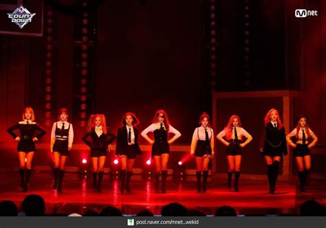 181025 엠카운트다운 프로미스나인fromis9 Red Light 현장포토 Fromis9 Red Light