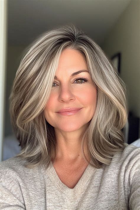34 Stylish Hairstyles For Older Women With Thin Hair Creativebooster