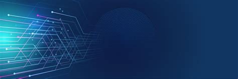 Premium Vector Abstract Technology Communication Concept Vector Background Technology Network