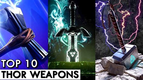 Top 10 Most Powerful Weapons Of Thor | Explained In Hindi | BNN Review ...