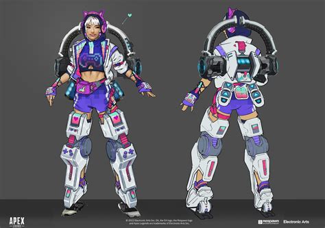 Artstation Apex Legends Conduit Snowy Zhang Legend Character