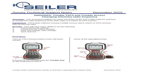 pdf technical support template · gnss gps trimble