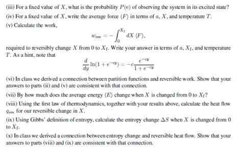 solved 2 consider a two level system with microstates g