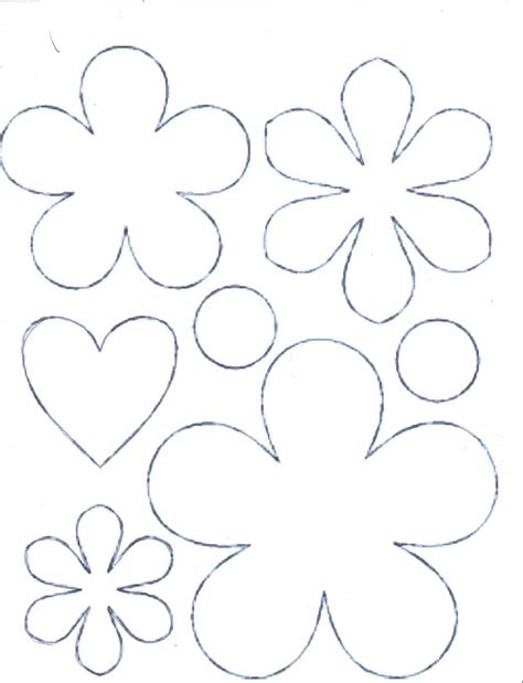 Molde De Flores Imagui