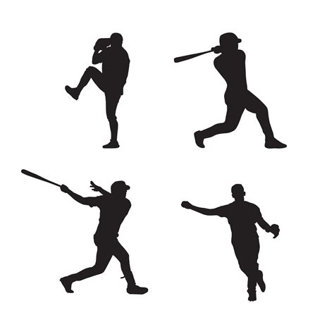 Baseball Player Vector Art Icons And Graphics For Free Download