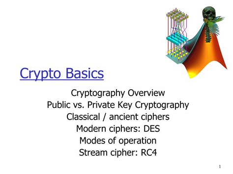 Pdf Is17 02 Crypto1 Tu Berlin · Block Vs Stream Ciphers Block Ciphers Process Messages In
