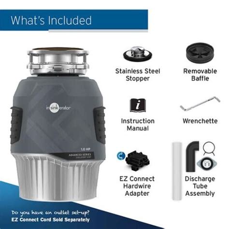 Insinkerator Evolution 1hp Evolution 1 0hp Garbage Disposal Evolution 1hp C K Seidman